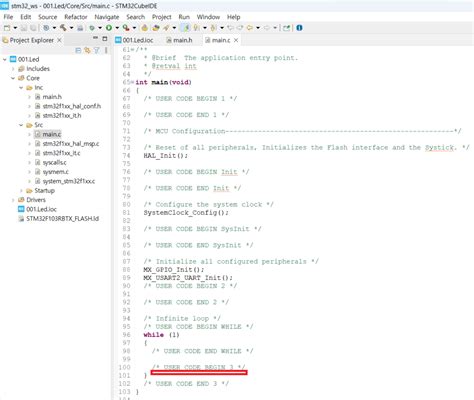 Stm32 Led 깜빡이기 Nucleo F103rb
