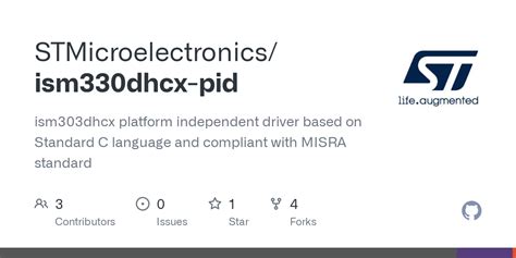 GitHub STMicroelectronics Ism Dhcx Pid Ism Dhcx Platform Independent Driver Based On