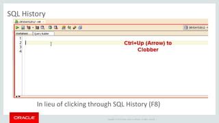Oracle SQL Developer Tips Tricks PPT