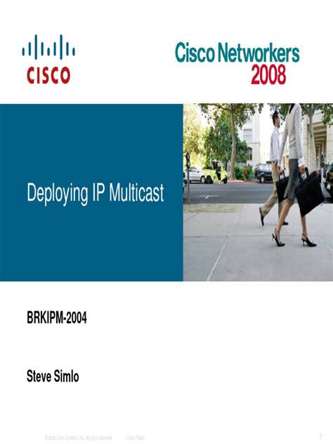 Multicast Cisco Download Free Pdf Ip Address Data Transmission