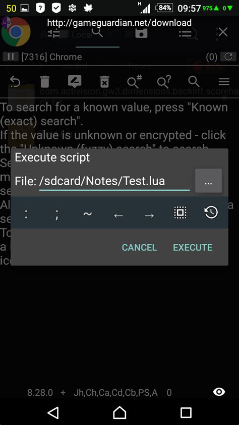 LUA Scripting Guides GameGuardian
