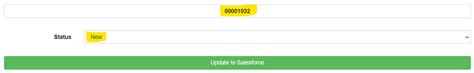Update Salesforce Case Status Without Submitting The Form