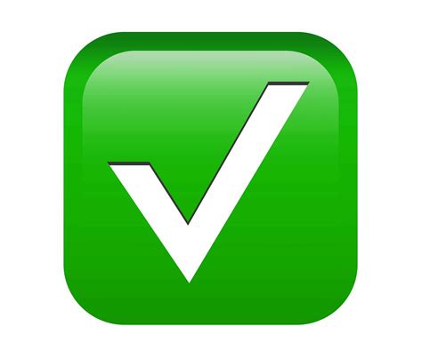 Смайлик галочки скопировать