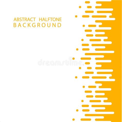 Halftone Rounded Lines Oblique Gradient Pattern Background Vector Illustration Stock Vector