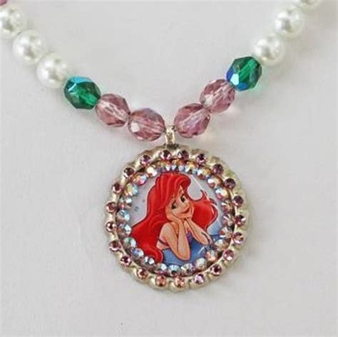 Items Similar To Princess Ariel Necklace On Etsy