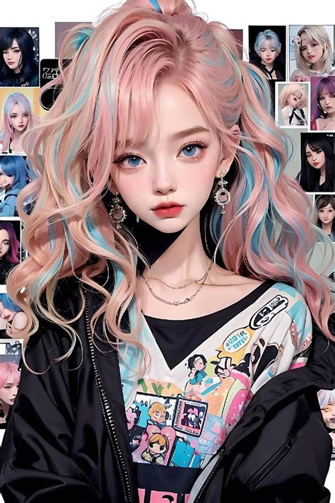 Pin Oleh Nabiee🦋 Di 0 1 Recommendation Pp Fashion Gaya Rambut Animasi Gaya