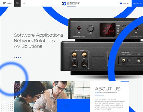 Do Uiux Design Parallax Responsive Website Design Behance