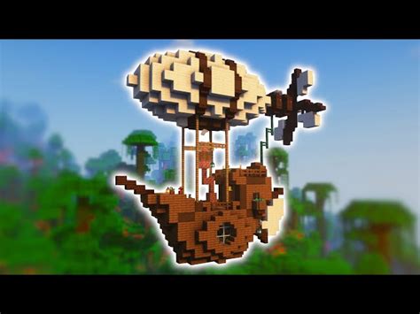 Steampunk Zeppelin Minecraft