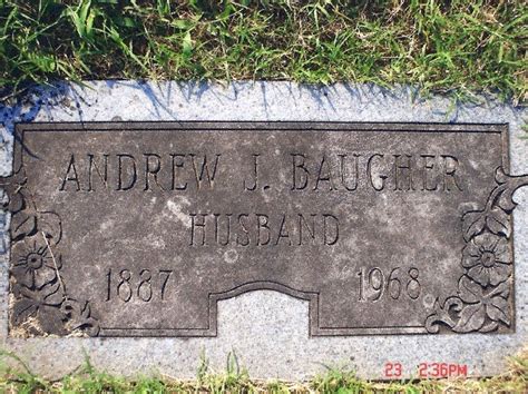 Andrew Jefferson Baugher 1887 1968 Find A Grave Memorial