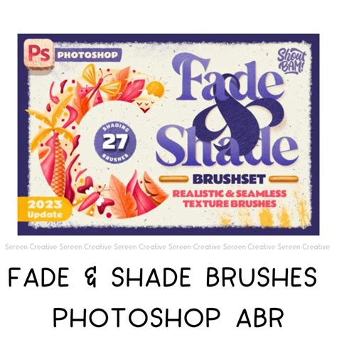 Ps02 Fade And Shade Photoshop Brush Set Shader Texture Ps Brush Abr Shopee Malaysia
