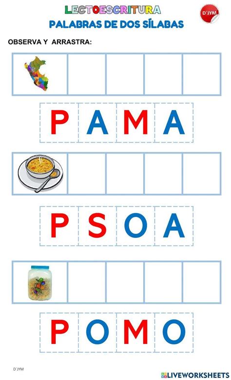Cuaderno lectoescritura letras m p l s 1 imagenes educativas – Artofit