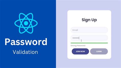 Real Time Password Strength Checker In React Form Validation Youtube