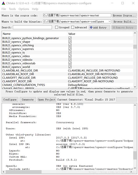 Window环境下cmake编译opencvopencv Simd编译 Csdn博客