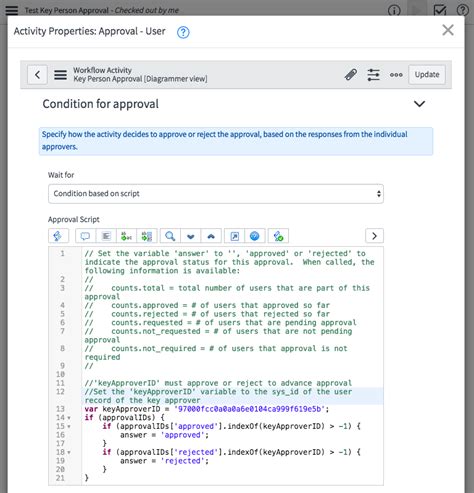 Change Management Workflow Approval Scripts In ServiceNow ServiceNow Guru