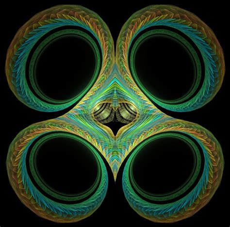 Colorful Abstract Fractal Illustration Stock Illustration Illustration Of Lines Beautiful