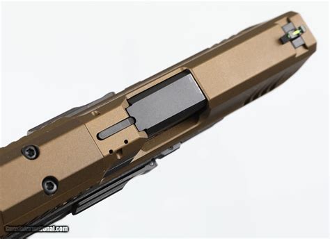 Canik Tp9 Elite Sc Bronze Slide W Holster Box And 2 Mags Canik Tp9 Elite Sc Bronze Slide W Holster Box And 2 Mags