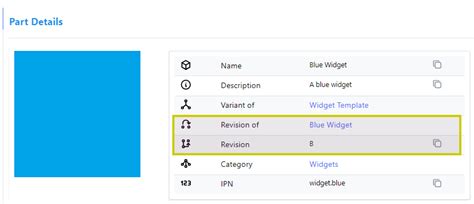 Part Revisions Inventree Documentation