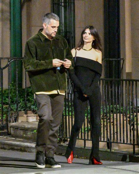 Emily Ratajkowski And Dj Orazio Rispo Night Out In New York 10142022