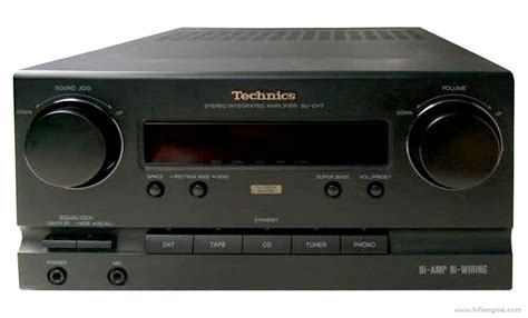 Technics SU CH7 Stereo Integrated Amplifier Manual HiFi Engine
