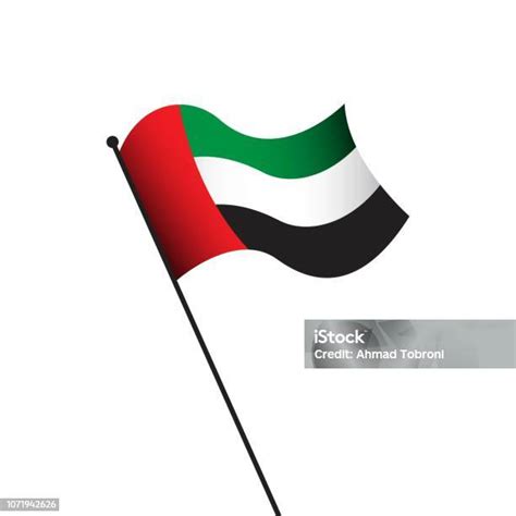 아랍 에미리트 플래그 벡터 템플릿 디자인 일러스트 레이 션 0명에 대한 스톡 벡터 아트 및 기타 이미지 0명 12월 기 Istock