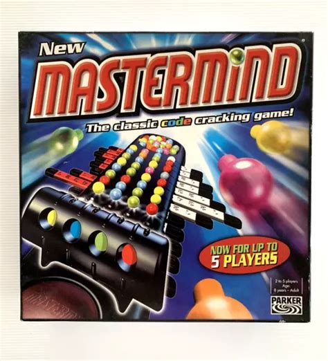 Mastermind The Classic Code Cracking Game 2895 Picclick Au