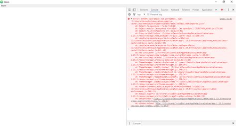 White Screen When Opening Atom · Issue 17101 · Atomatom · Github
