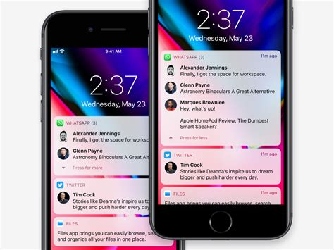 Unified Notifications On Ios Redesign R Unsolicitedredesigns