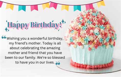 110 Birthday Wishes For Friends Mom Friend S Mom Birthday Messages