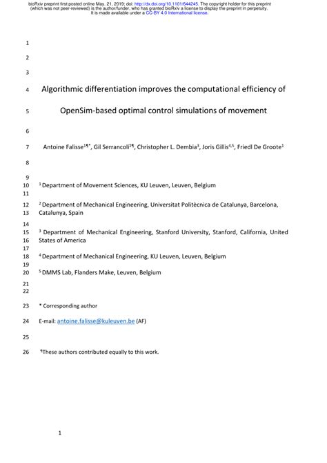 pdf algorithmic differentiation improves the computational efficiency