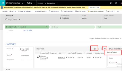Microsoft Dynamics Working With Invoices SeeLogic