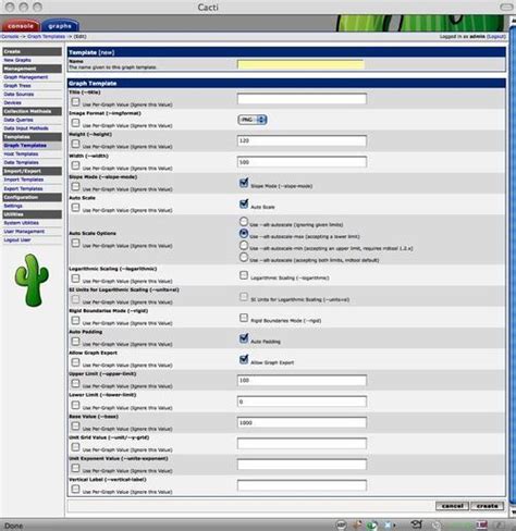 Creating And Using Templates Cacti 08 Network Monitoring