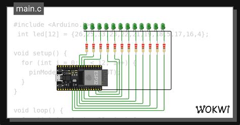 Wokwi Online ESP STM Arduino Simulator
