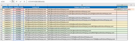 Merge Data From Duplicate Rows Into A Single Cell In Excel