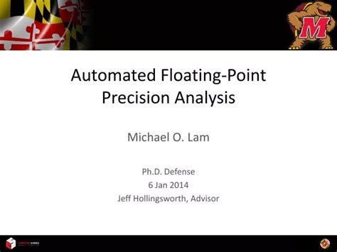 ppt automated floating point precision analysis powerpoint