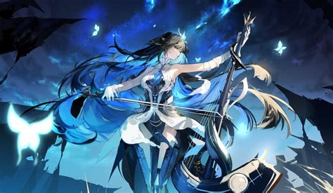 Selena And Selena Pianissimo Punishing Gray Raven Drawn By