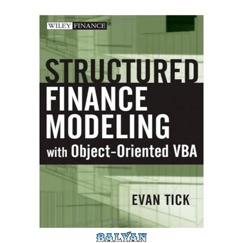 مدل سازی ساختار مالی با Vba شی گرا Wiley Finance وبلاگ کتابخانه