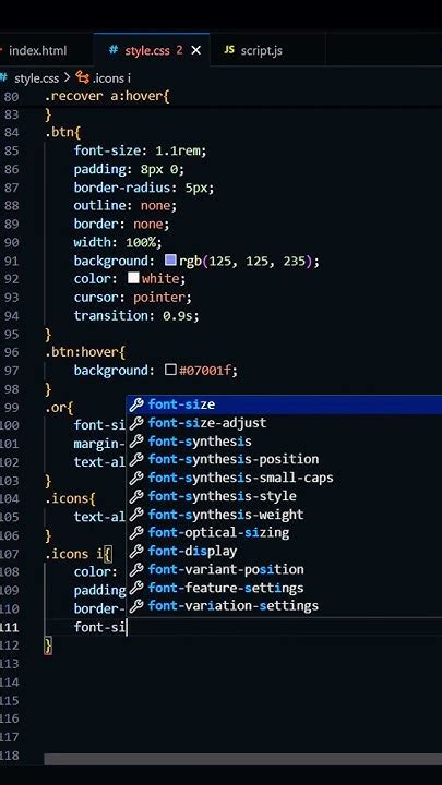 Sign In And Sign Up Card Animation Create In Html Css And Js Programming
