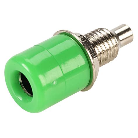 Truconnect Mm Insulated Test Socket Green Rapid Electronics