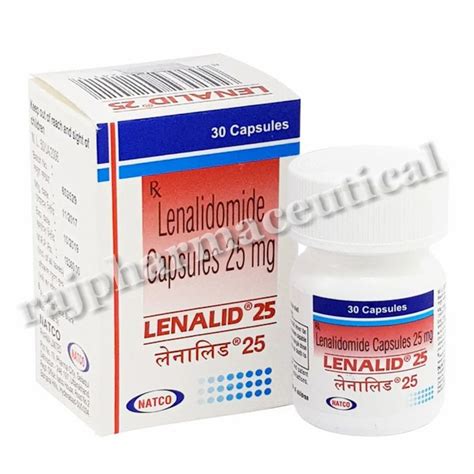 Lenalidomide Capsules 10mg At ₹ 8250bottle Lenalidomide Capsules In