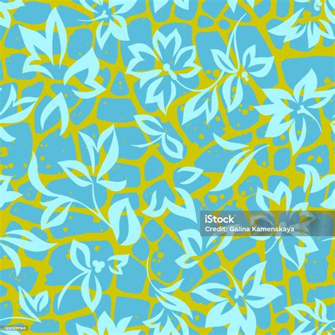 기하학적 모양 배경과 혼합 꽃 장식 간단한 추상 정원 꽃 실루엣 불규칙 한 블록 기린 피부 돌 모자이크 질감 플랫 디자인 자연 을 모티브로 한 매끄러운 패턴 벡터에 대한