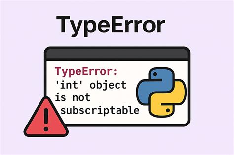 에러 해결 Typeerror Int Object Is Not Subscriptable 리스트처럼 쓰면 안 돼요