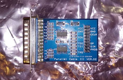 Xilinx Parallel Cable Iii Ver 02 Pc3 Jtag Slave Serial Smd Ebay