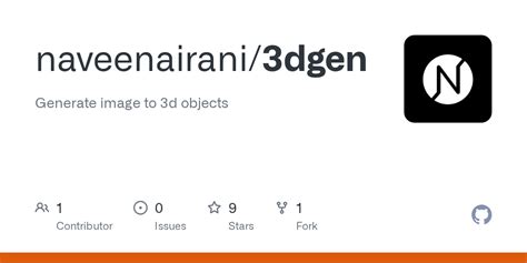 Github Naveenairani3dgen Generate Image To 3d Objects