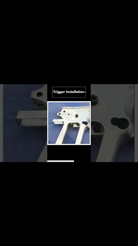Firearms Gunsmithing 1911 Trigger Installation