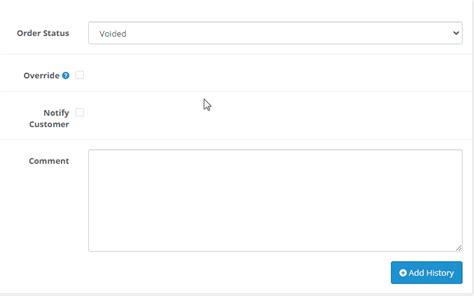 OpenCart Admin Order History Templates OpenCart Admin Order History Templates