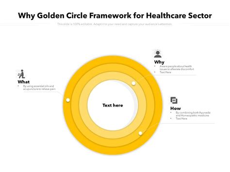 Why Golden Circle Framework For Healthcare Sector Presentation