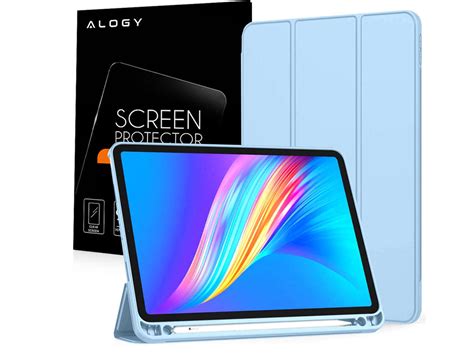 Etui Alogy Smart Case do Apple iPad Pro 11 2021 Niebieski Szkło Alogy Sklep EMPIK COM