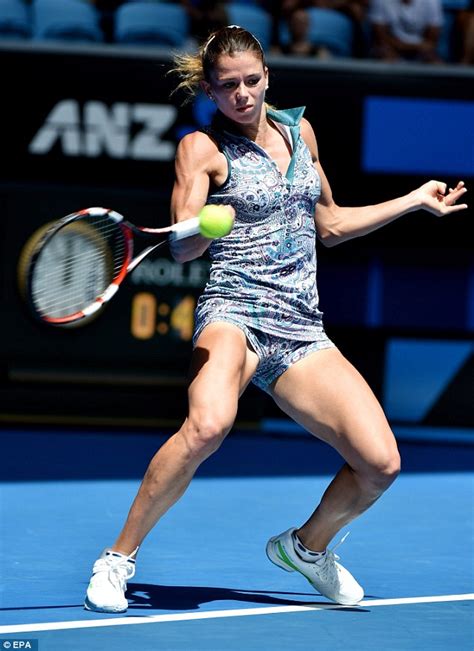 Venus Williams And Camila Giorgi Battle It Out At Australian Open Daily Mail Online