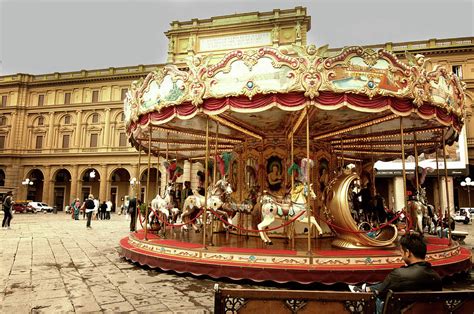 Florence Carousel Photograph By Kim Warden Fine Art America
