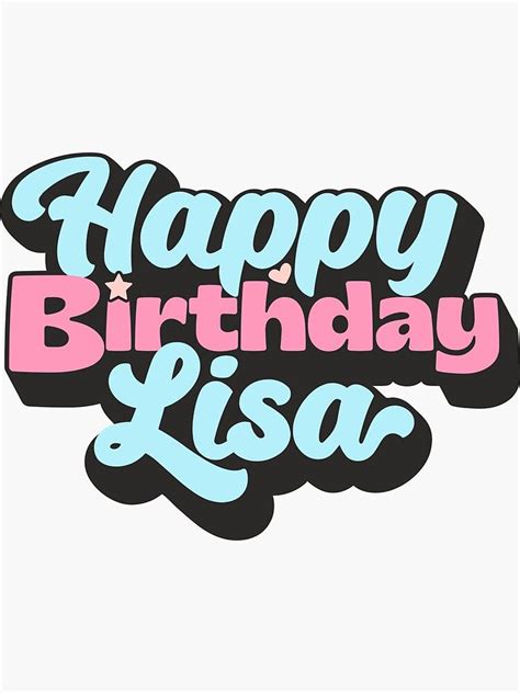 Happy Birthday Lisa Images Artofit